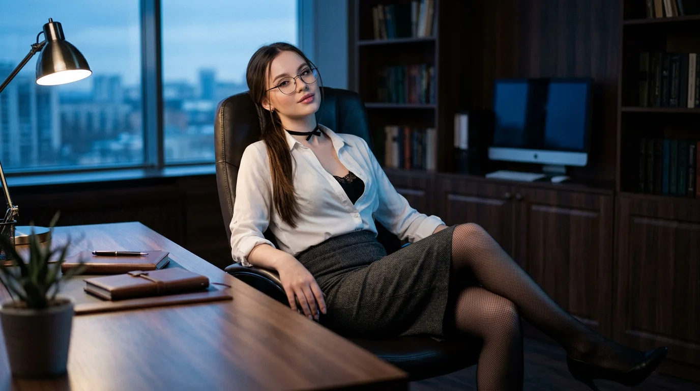 Secretary AI Girlfriend: Office Fantasy Chat | Nuder.ai | Nuder.ai